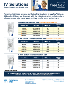 Resources - freeflex IV Bags