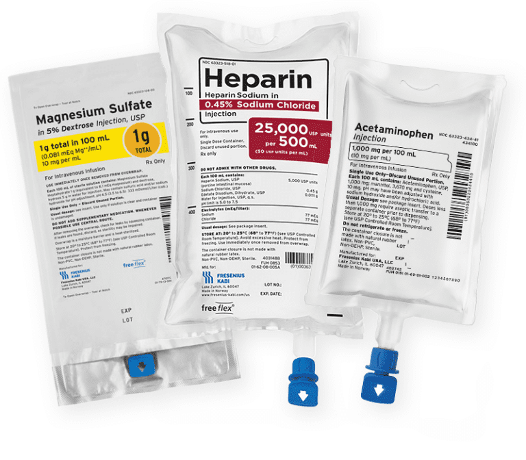 freeflex and freeflex+ Products | Fresenius Kabi IV Therapy